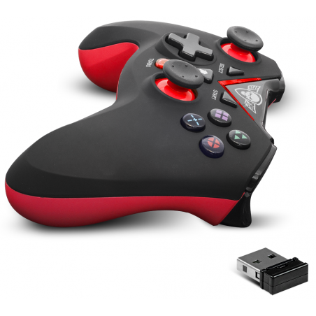 Manette Gaming Sans Fil Spirit of gamer XGP Pour PC & PS3 / Noir