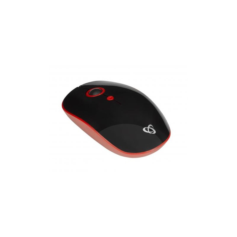 Ensemble Clavier Souris sans fil Sbox WKM-24 / Noir et Rouge Ensemble Clavier Souris sans fil Sbox WKM-24 / Noir et Rouge