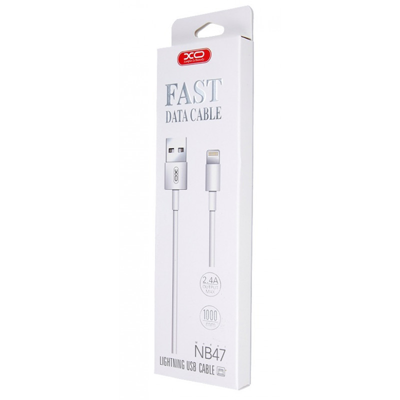 Câble Xo NB47 USB vers Lightning 2.4A / 1m / Blanc