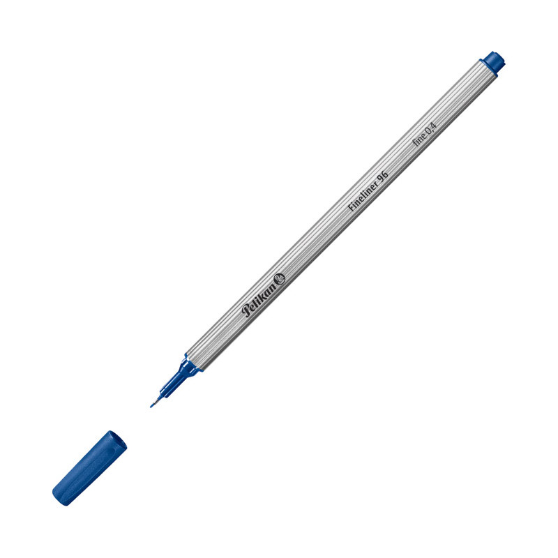 Stylo Feutre à Pointe Fine Pelikan fineline 96F 0.4 mm / Bleu