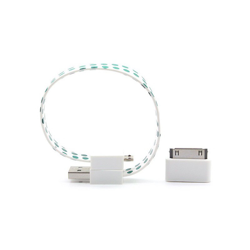 Câble Bracelet Micro USB Vers USB Avec Adaptateur pour iPhone/iPad