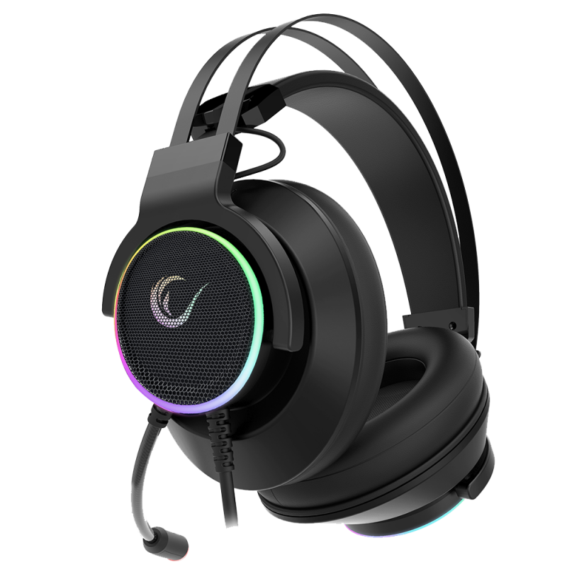 Casque Micro USB Gaming Rampage PALADIN RM-K9 / RGB / Surround 7.1