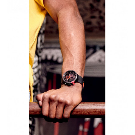 Montre Mixte Swatch CHECKPOINT RED SB02B402