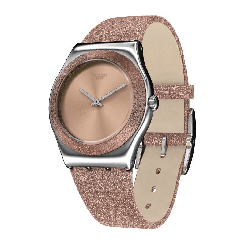 Montre pour femme Swatch Rose Sparkle YLS220