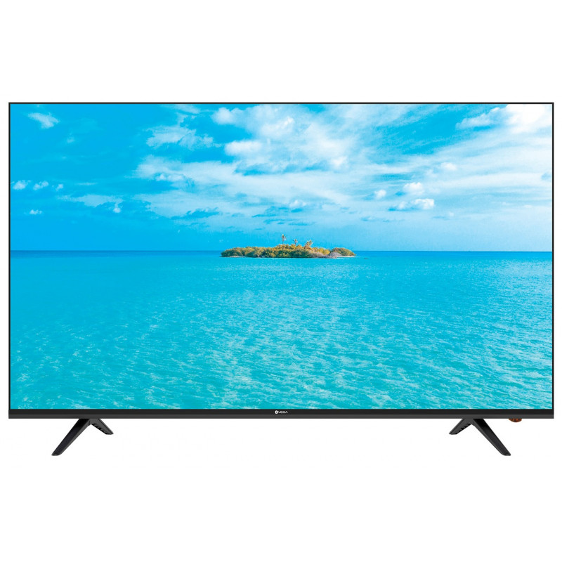 TV VEGA 50" Smart Android 4K QHD LED avec Récepteur intégré