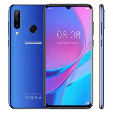 Téléphone Portable Doogee Y9 Plus / Double SIM / 4G / Bleu