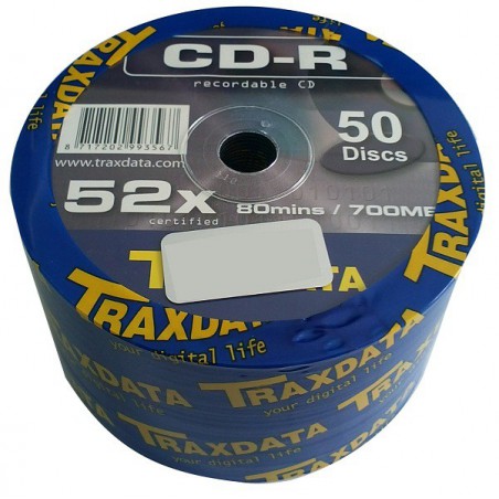 Traxdata Bobine 50x CD-R / 700 MB