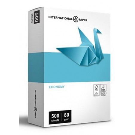 Rame papier A4 International Paper Economy 80g/m² | Rame papier Tunisie
