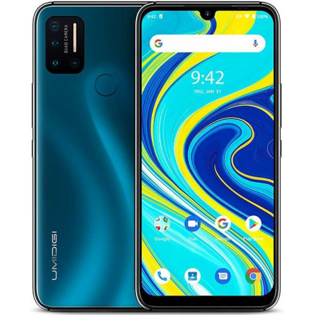 Téléphone Portable Umidigi A7 Pro / 4G / Double SIM / Bleu