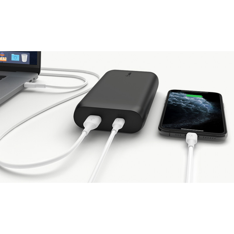 Power Bank Belkin Boost Charge avec USB Type C - 20 000 mAh