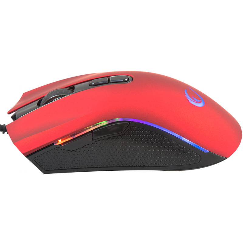 Souris Gaming Pro Rampage SMX-R44 - RGB - 6400 DPI - Rouge