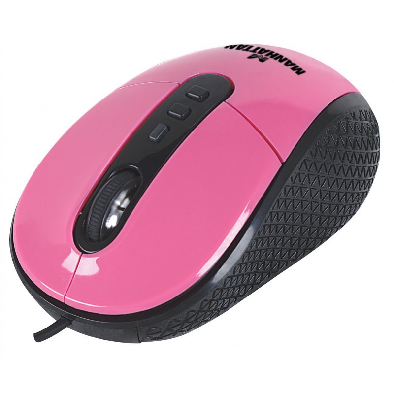 Souris Optique USB Manhattan RightTrack Rose