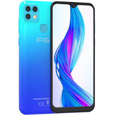 Téléphone Portable Figi Note 1 PRO / 4GO / 128GO / Bleu