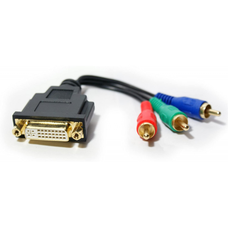 Câble DVI To 3RCA