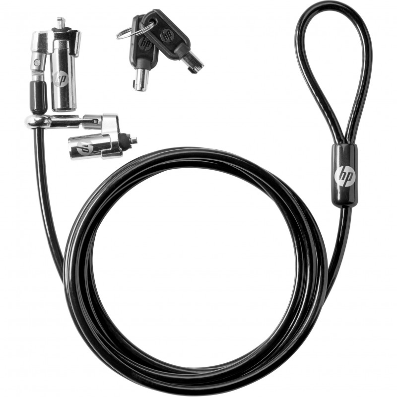Cadenas De Sécurité HP Pour Pc Portable / Noir
