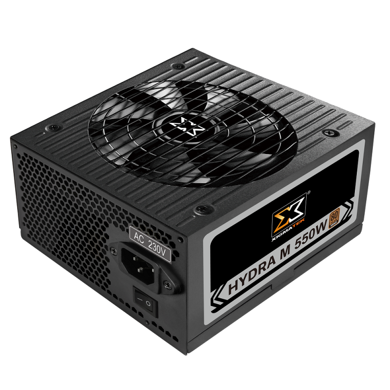 Boite d'alimentation Modulaire Gamer Xigmatek Hydra M 550W / 80PLUS Bronze