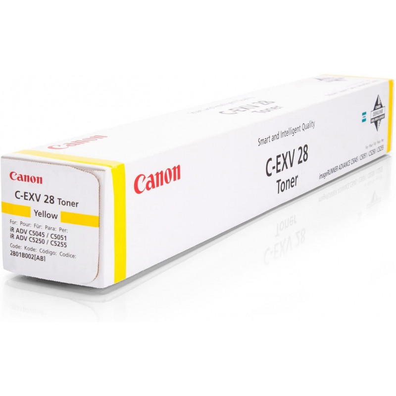 Toner Laser original Canon C-EXV28 / Jaune
