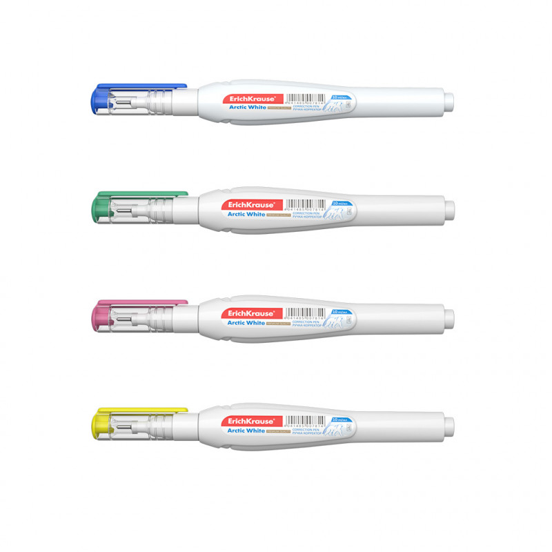 Stylo correcteur ErichKrause Arctic White 10 ml