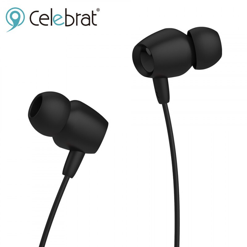 Ecouteur avec Micro Celebrat Fly 1 / Noir