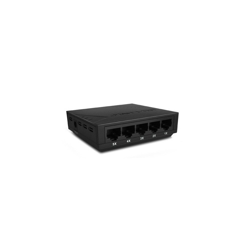Switch Fast Ethernet 5 Ports 10/100 Mbps