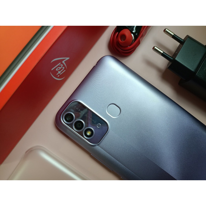 Téléphone Portable Itel P37 / 4G / Double SIM / Bleu Foncé