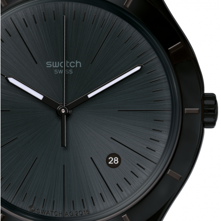 Montre pour Homme Swatch Noir Intense