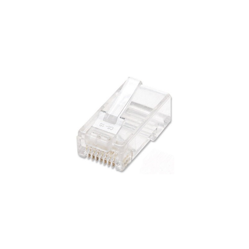 Lot de 100 connecteurs modulaires RJ-45 Cat6