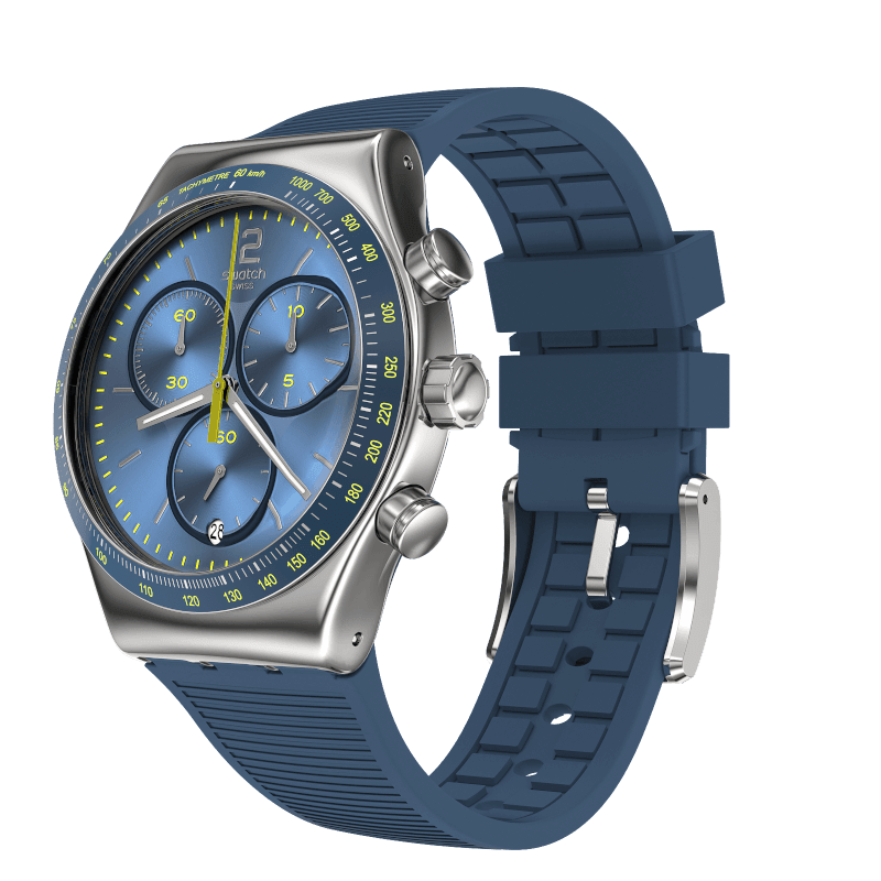 Montre mixte Swatch DATELINE YVS482