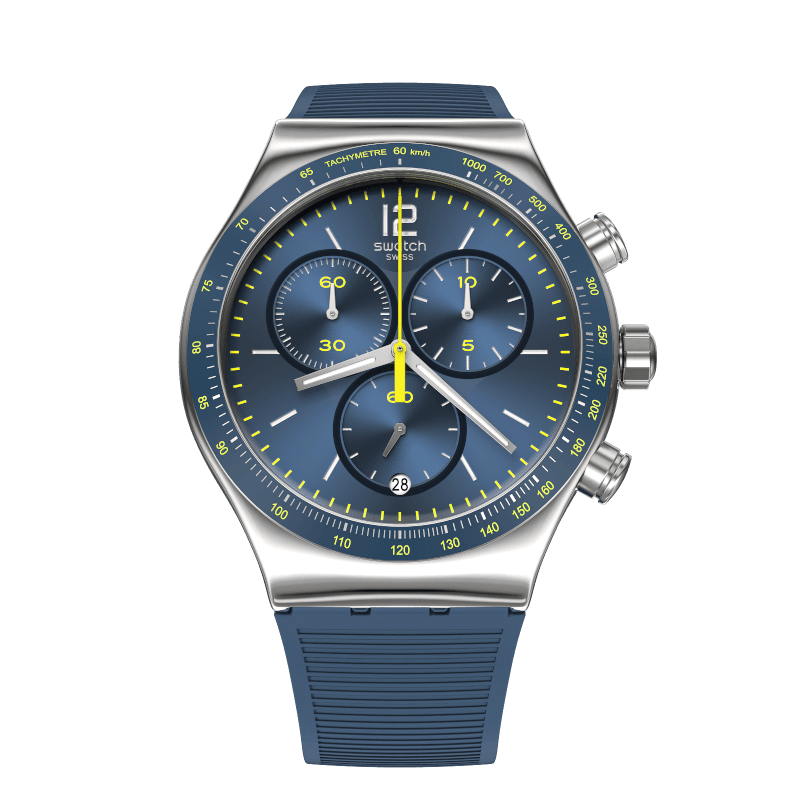 Montre mixte Swatch DATELINE YVS482