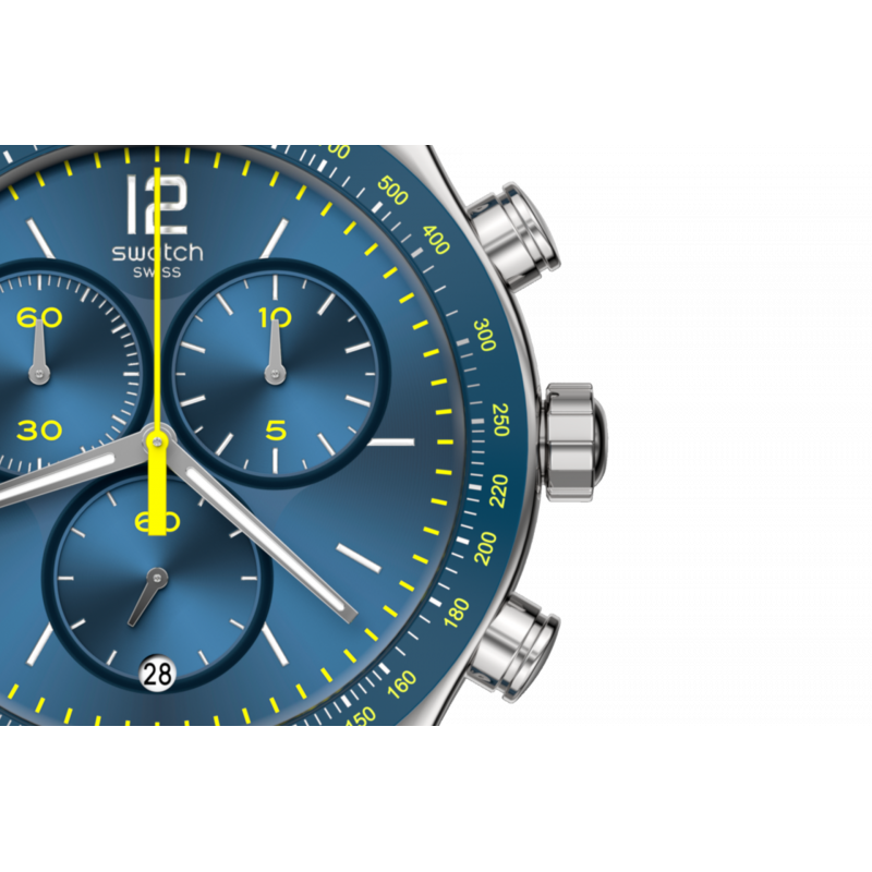 Montre mixte Swatch DATELINE YVS482