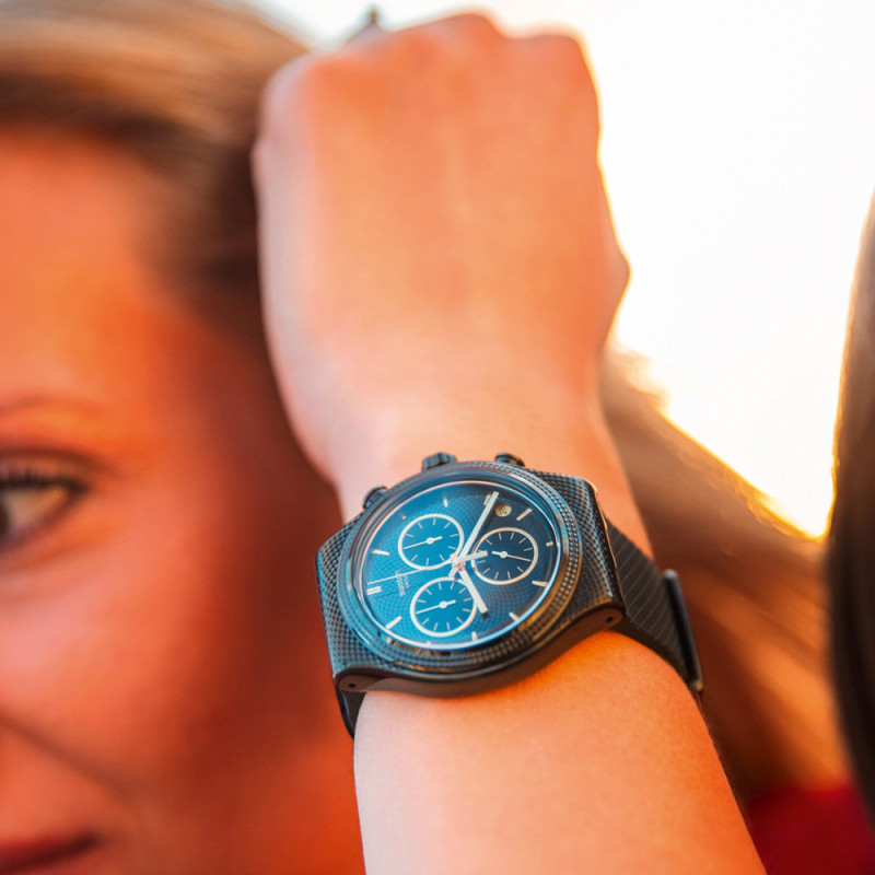 Montre mixte Swatch DATELINE YVS482