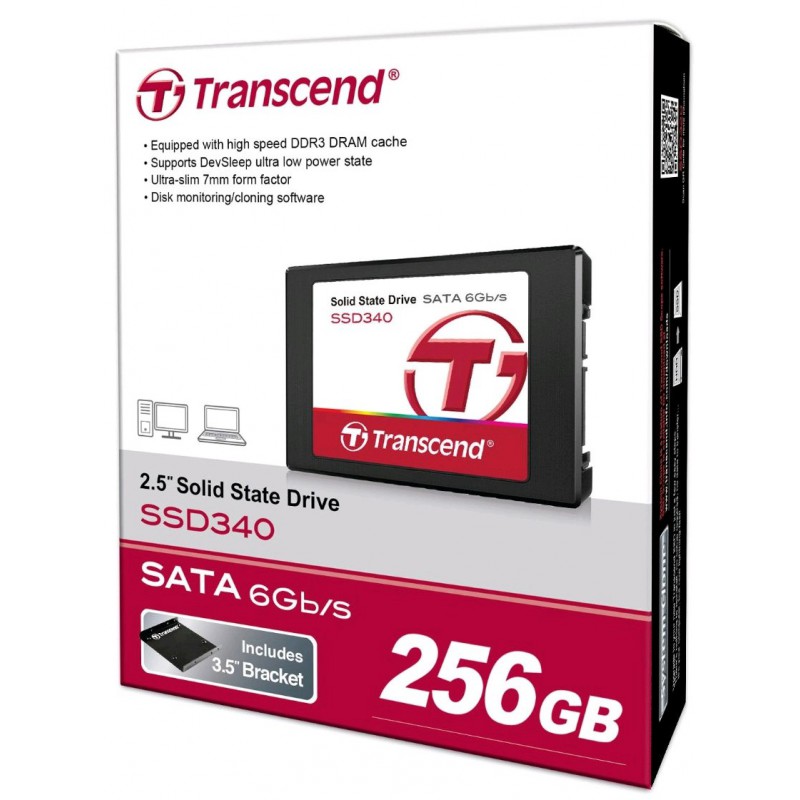 Disque Dur Interne SSD 256 Go / 2.5"