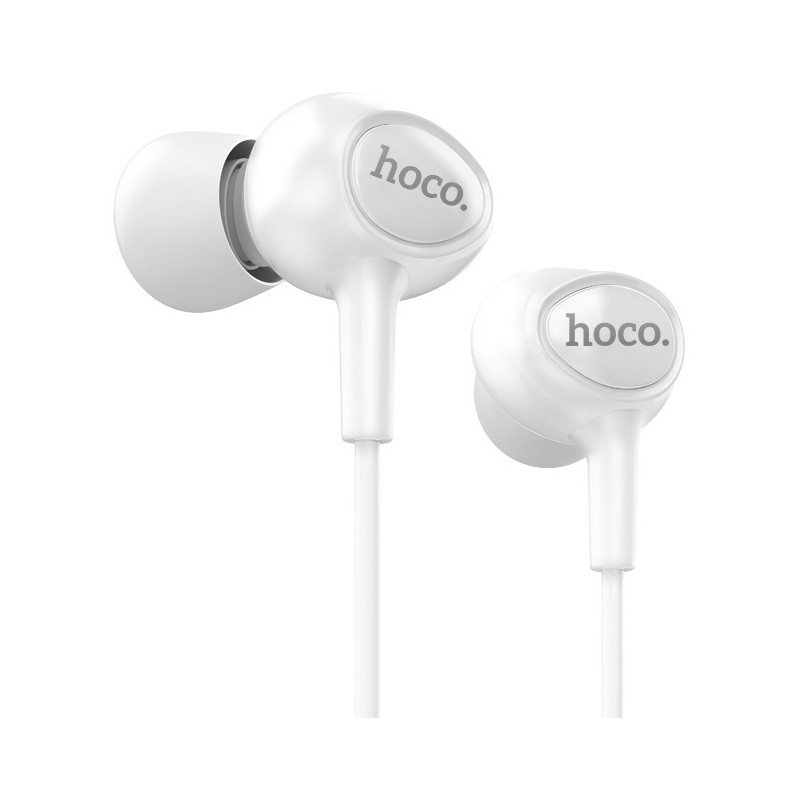 Écouteurs stéréo avec Micro Hoco M3 / Blanc