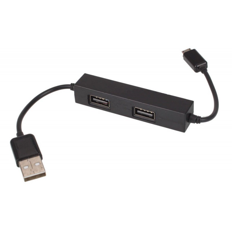 Hub USB 4 Ports Femelle Vers Micro USB