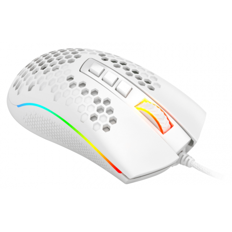 Souris Gamer Redragon M988 Storm Elite RGB / Blanc
