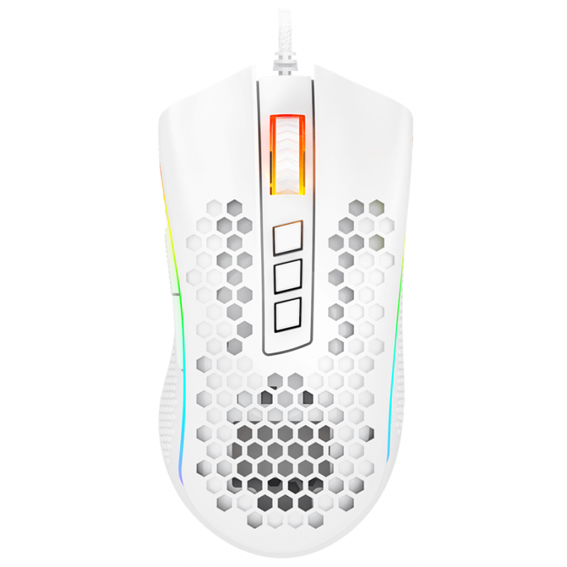Souris Gamer Redragon M988 Storm Elite RGB / Blanc