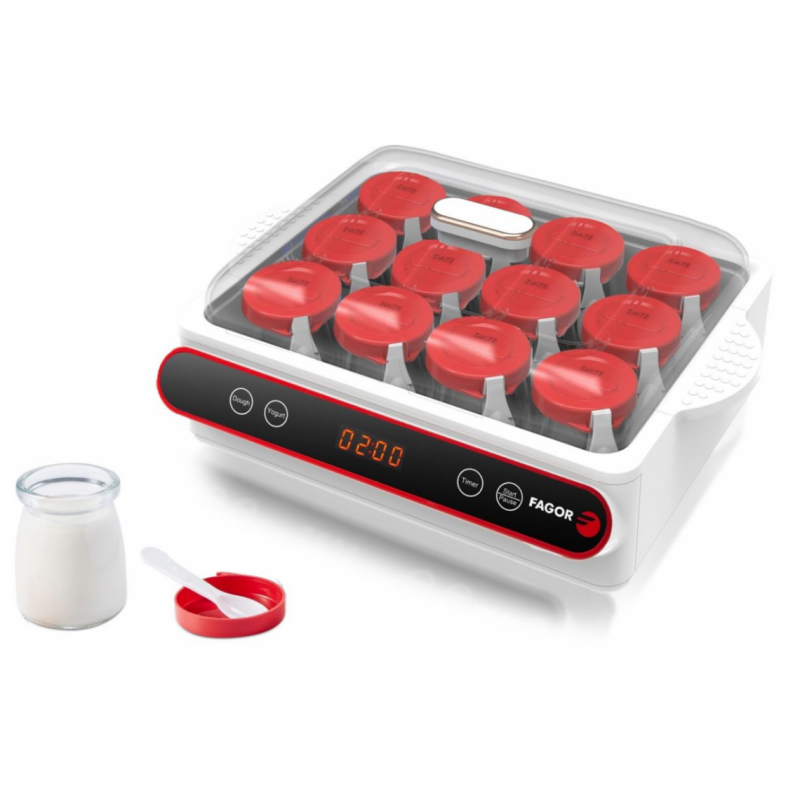 Yaourtière Fagor FG3215 / Blanc & Rouge
