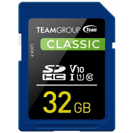 Carte Mémoire Team Group SDHC UHS-I 32 Go / Class 10