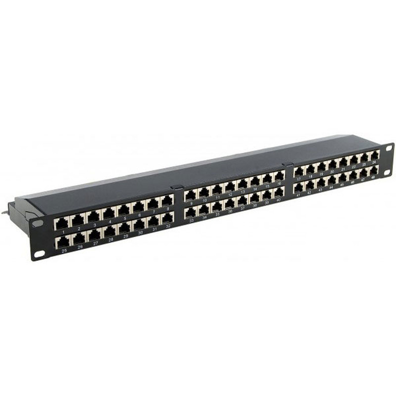 Panneau de brassage 48 Ports Cat 5E