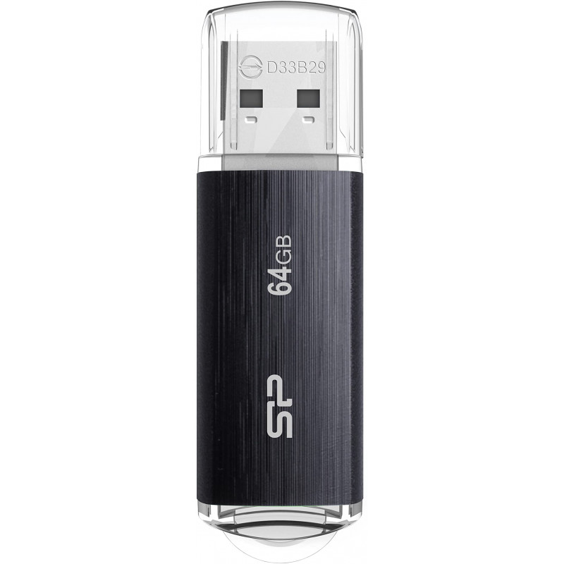 Clé USB Silicon Power Blaze B02 / 64 Go / Noir