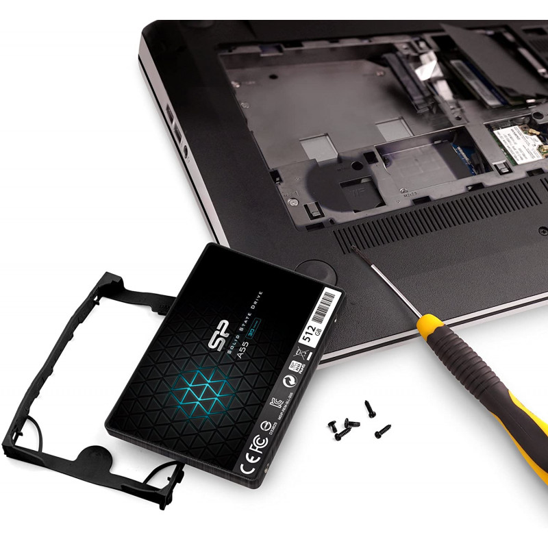 Disque Dur SSD Silicon Power 2.5" Ace A55 / 512 Go