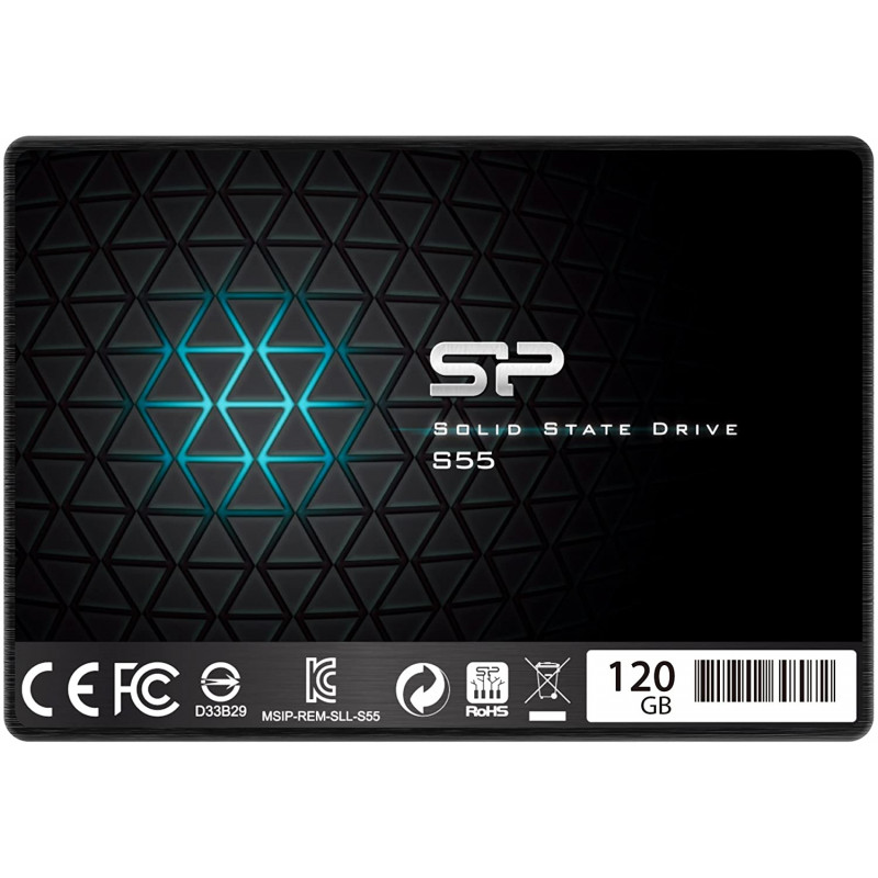 Disque Dur SSD Silicon Power 2.5" S55 / 120 Go