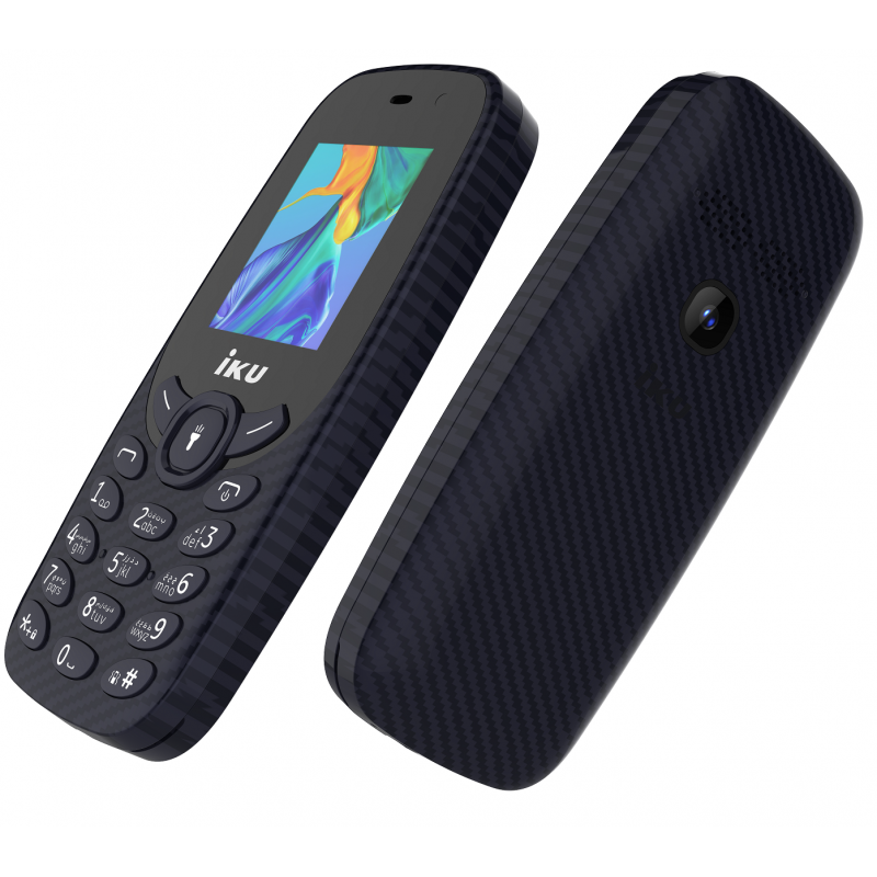 Téléphone Portable IKU V100 / Double SIM / Bleu
