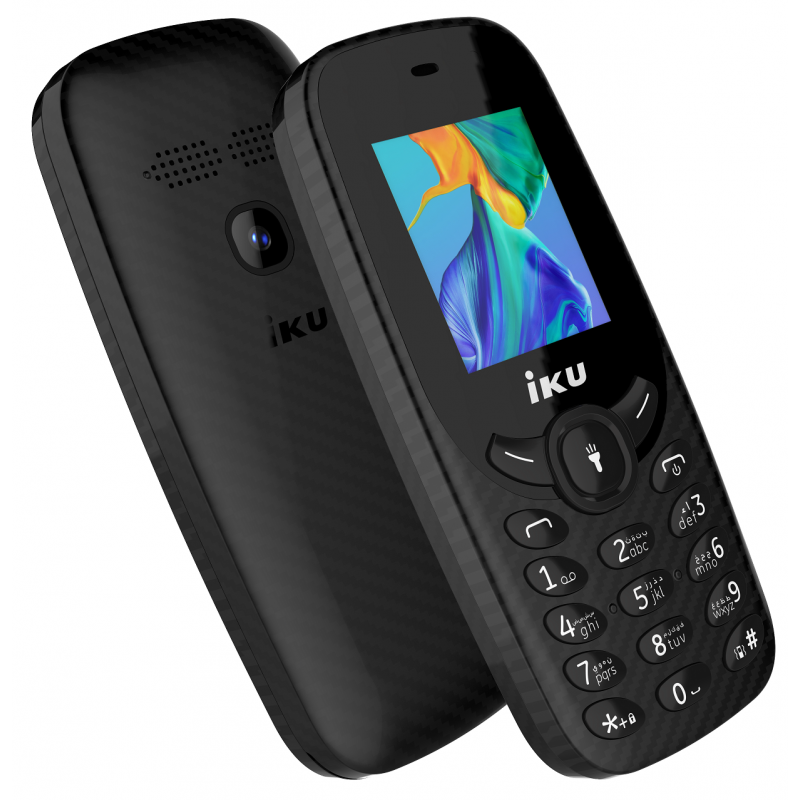 Téléphone Portable IKU V100 / Double SIM / Noir