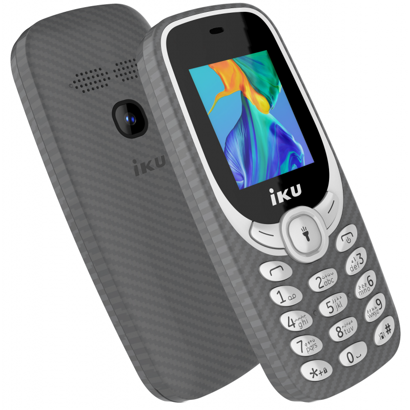 Téléphone Portable IKU V100 / Double SIM / Gris
