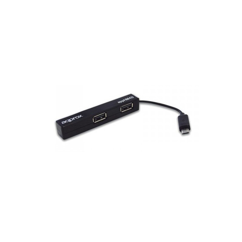 Hub USB 4 Ports Femelle Vers Micro USB pour Tablette et Smartphone