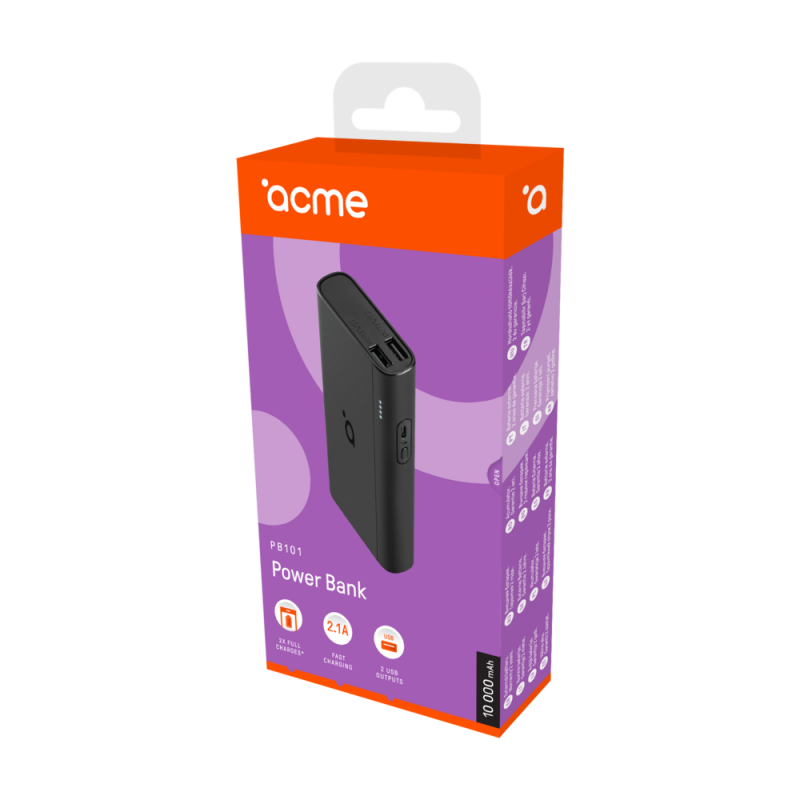 Power Bank ACME PB101 / 10 000 mAh