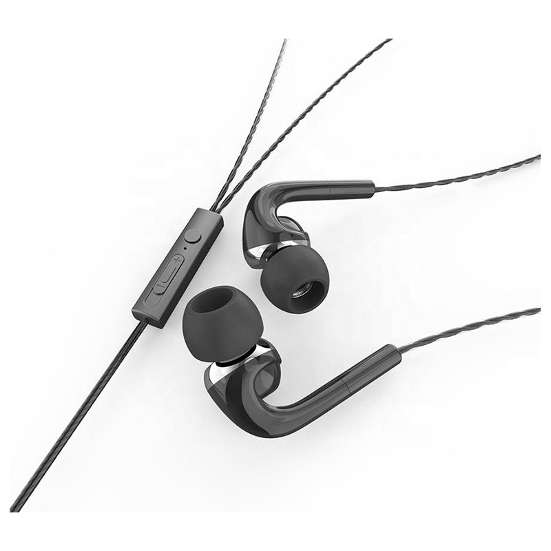 Écouteurs stéréo avec Micro EZRA EP06 / Noir