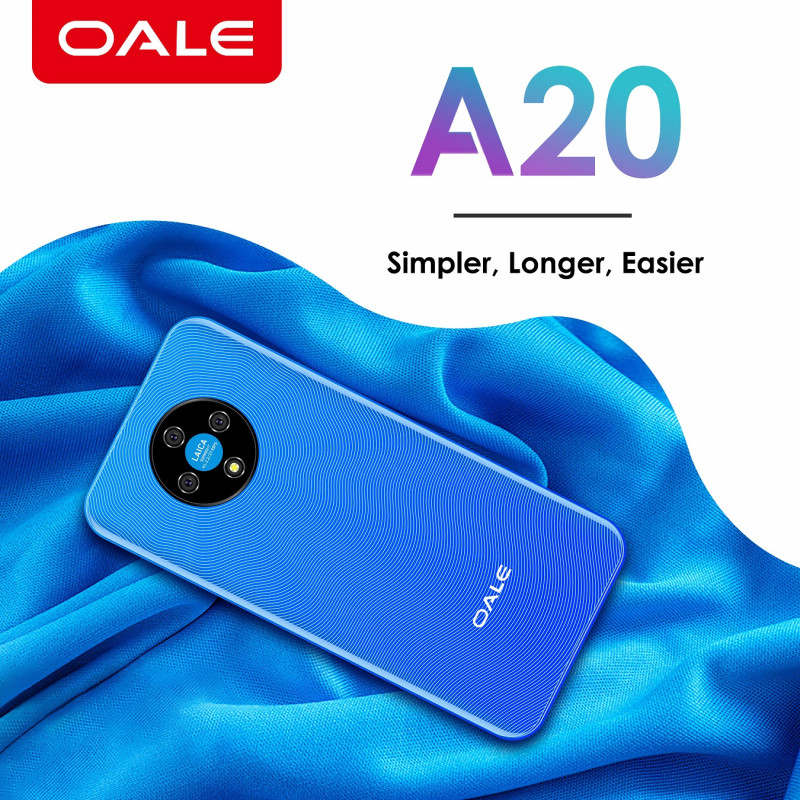OALE A20 Bleu Paon 2 Go / 16 Go | Tunisianet