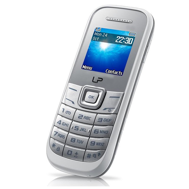 Téléphone Portable LP P10 / Double SIM / Blanc